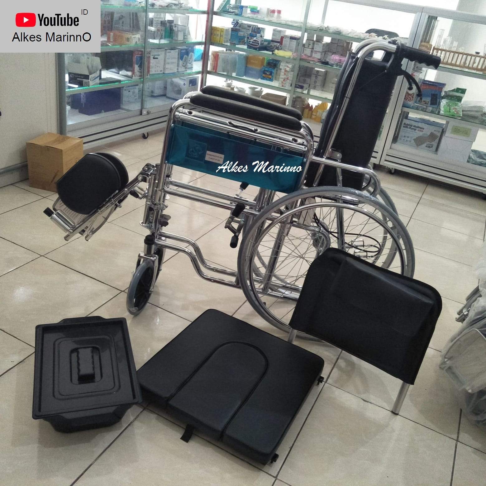 Spesifikasi Kursi Roda 3 in 1 – Alkes MarinnO