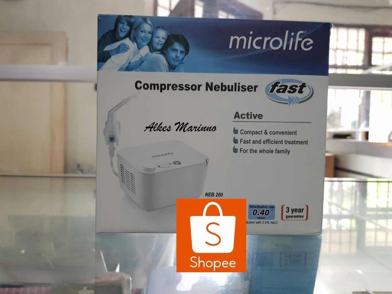 Melancarkan Saluran Pernapasan Menggunakan Microlife Nebulizer Neb200 ...