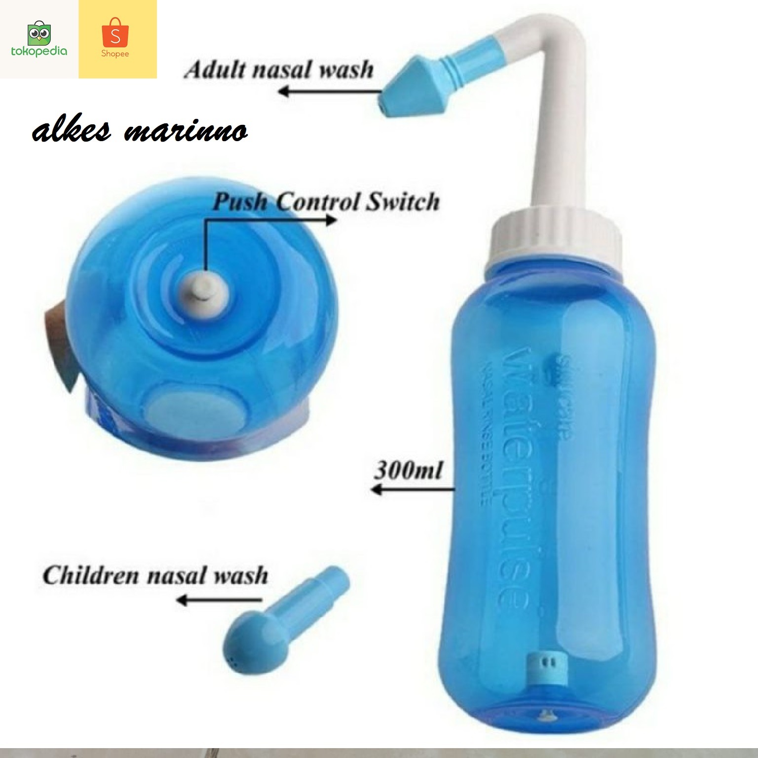 Cara Menggunakan Botol Cuci Hidung – Alkes MarinnO